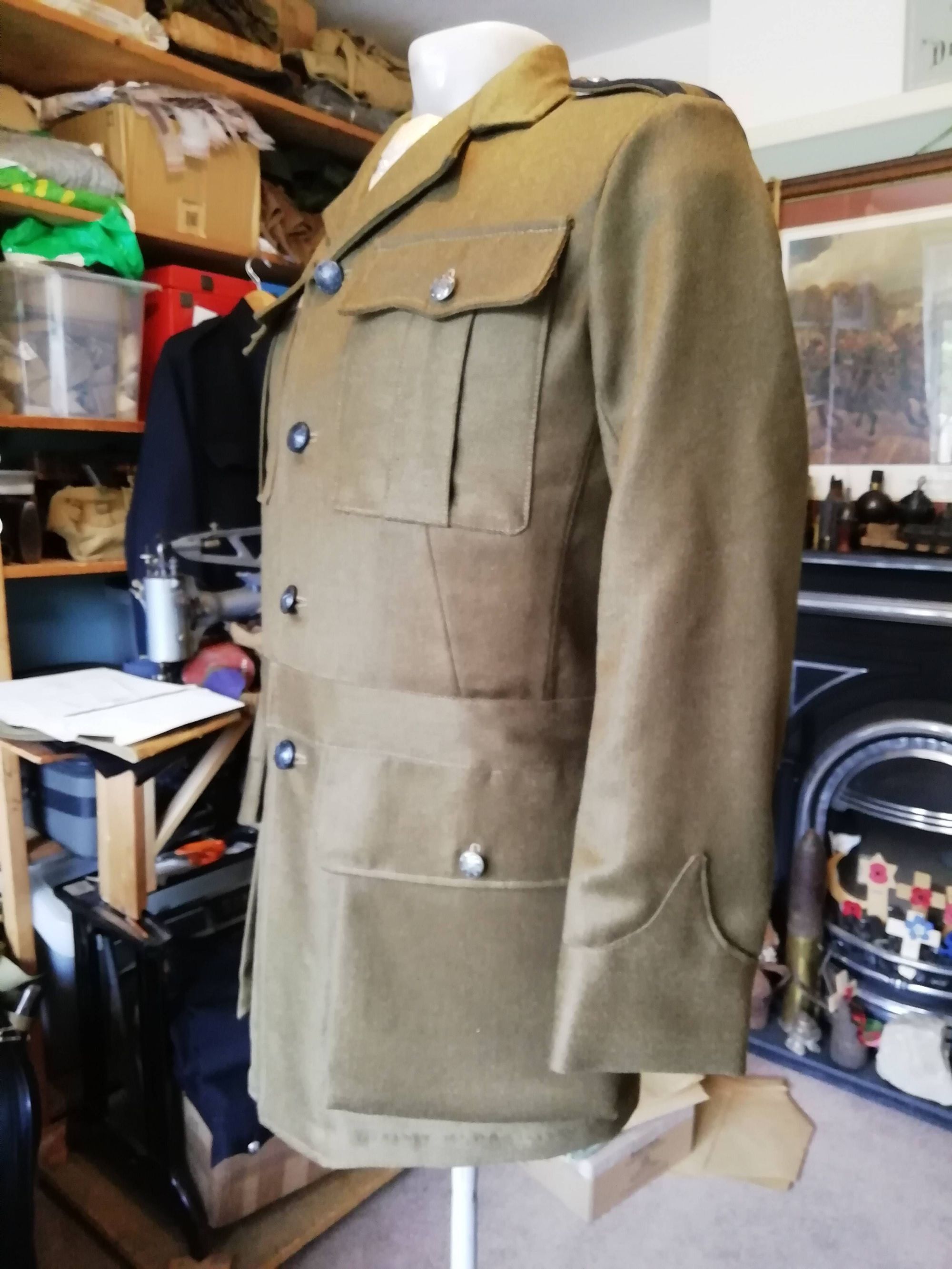 A8. WW1 Chaplains Tunic – Khaki on Campaign