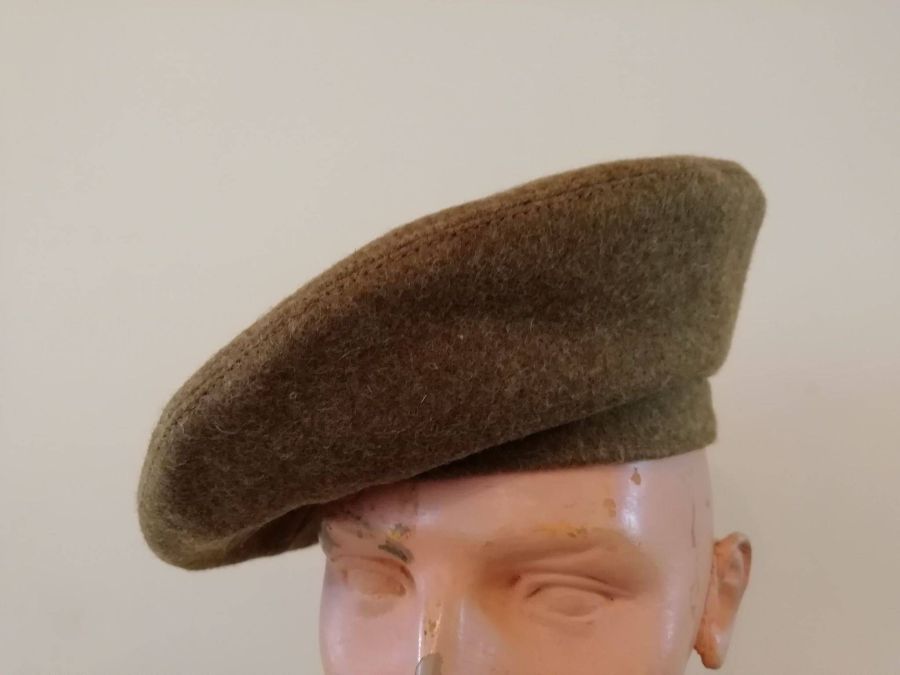 B5. WW1 & WW2 Tam O’Shanters & GS Beret – Khaki on Campaign