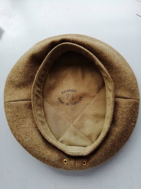 B5. WW1 & WW2 Tam O’Shanters & GS Beret – Khaki on Campaign